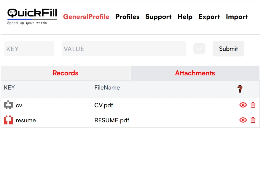 QuickFill – File Fill Automation